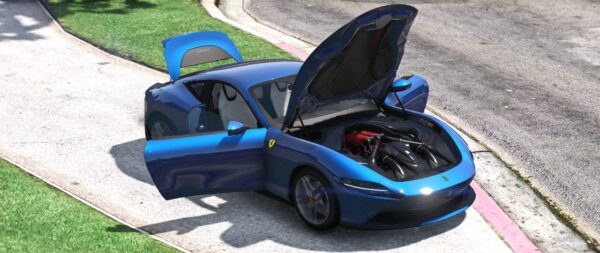 Ferrari Roma GTA 5 - gtacarmods.com