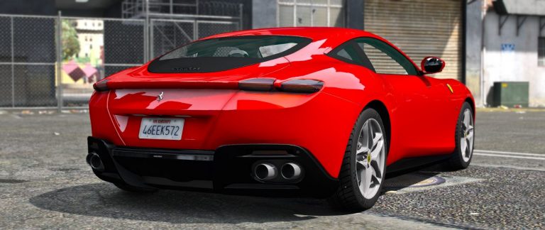 Ferrari Roma GTA 5 - gtacarmods.com