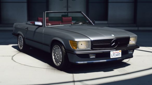 Mercedes Benz 500 SL 1985 + AMG - gtacarmods.com