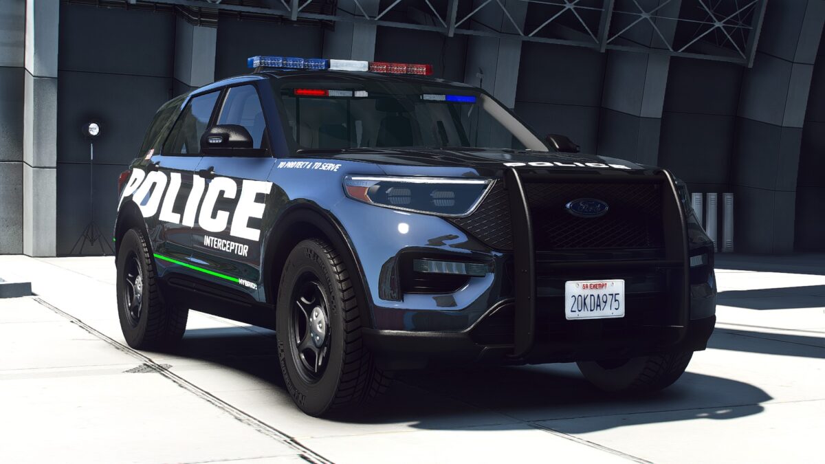 Ford Explorer Police Interceptor 2021 - gtacarmods.com