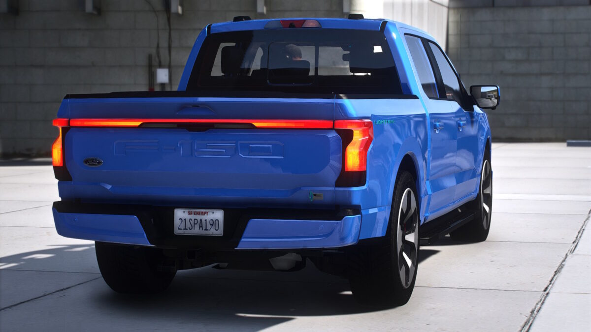 Ford F-150 Lightning 2023 - gtacarmods.com