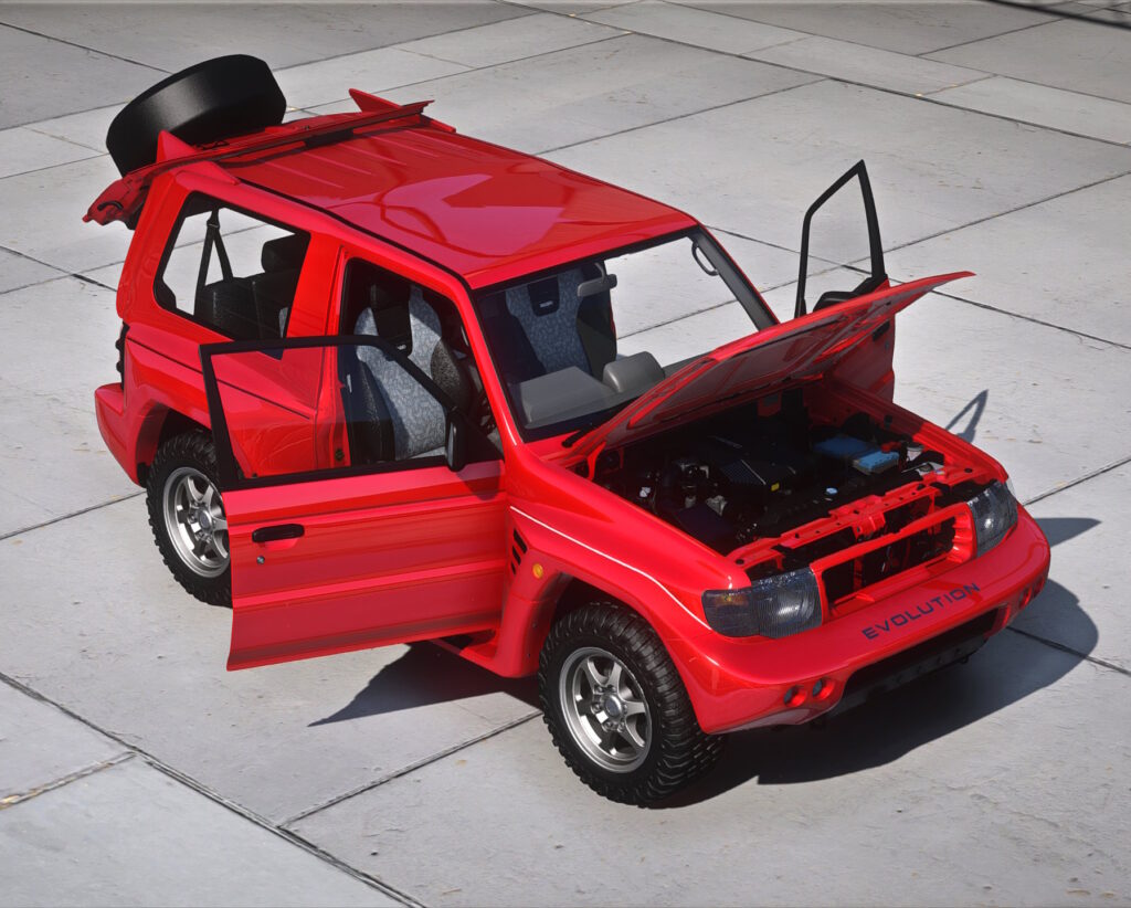 Pajero Evo 1987 - gtacarmods.com