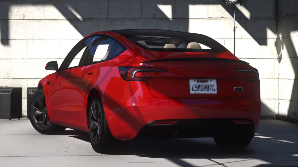 Tesla Model 3 Performance - gtacarmods.com